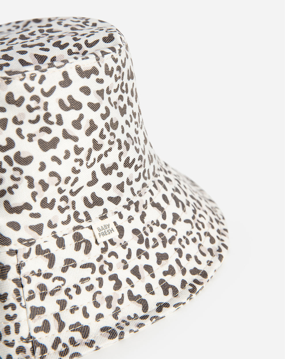 Gorro beige estampado